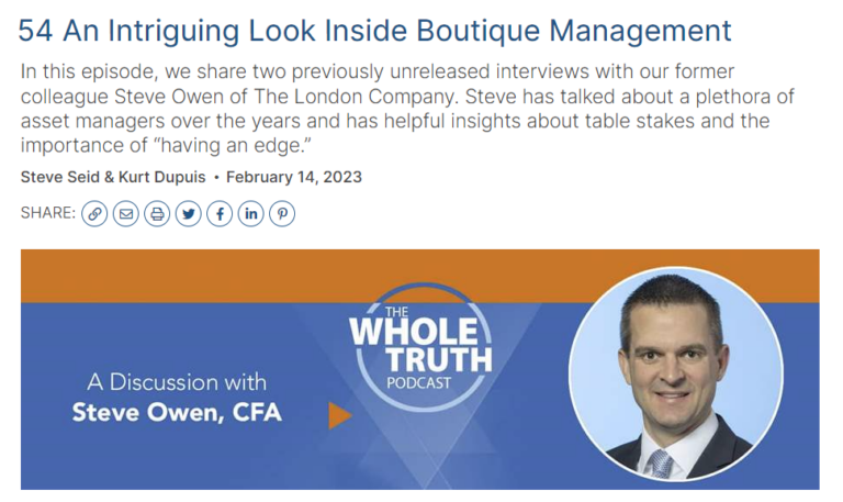 Inside Boutique Management - The Whole Truth Podcast - The London Company